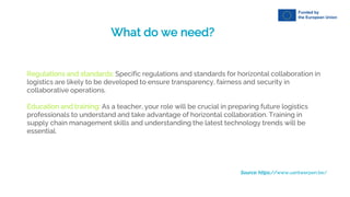 HORIZONTAL COLLABORATION IN LOGISTICS - EN | PDF