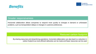 HORIZONTAL COLLABORATION IN LOGISTICS - EN | PDF