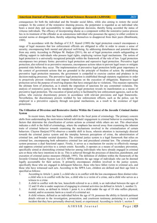 IMPLEMENTATION OF DIVERSION IN THE SETTLEMENT OF CRIMINAL CASES CHILDREN IN CONFIDENCE UNDER THE ...