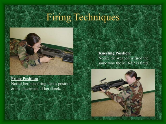 m249-saw PMI To familiarize the soldier with the M249 Squad Automatic ...