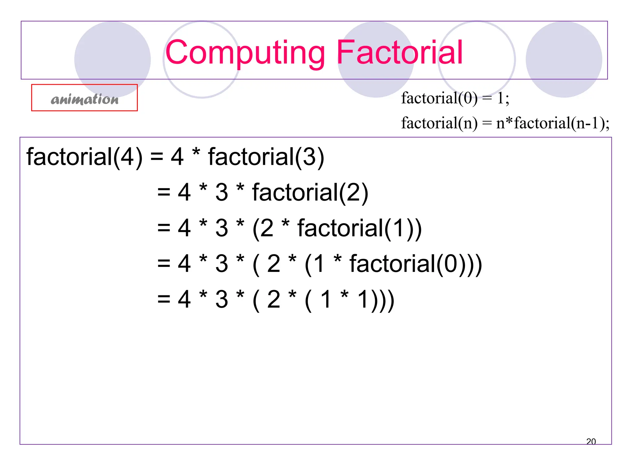 M251_Meeting 9 (Recursion_AdvancedJava).ppt