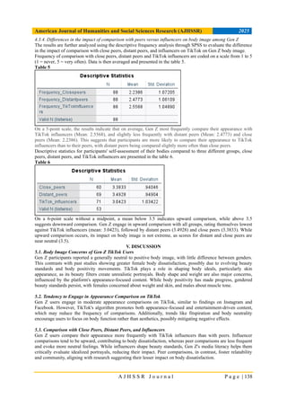 TikTok Usage and Body Image: The Mediating Role of Social Comparison ...