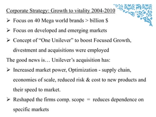 M26 unilever presentation | PPTX