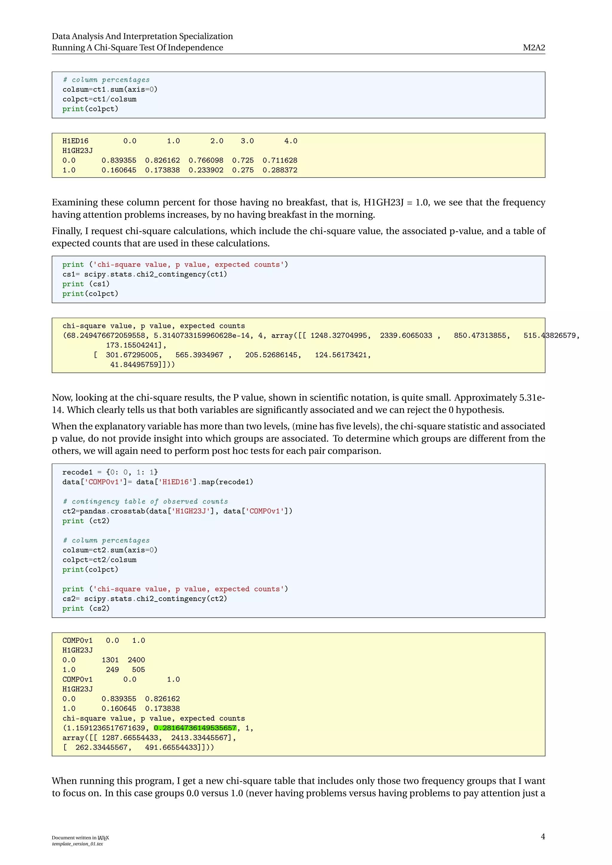 [M2A2] Data Analysis and Interpretation Specialization | PDF