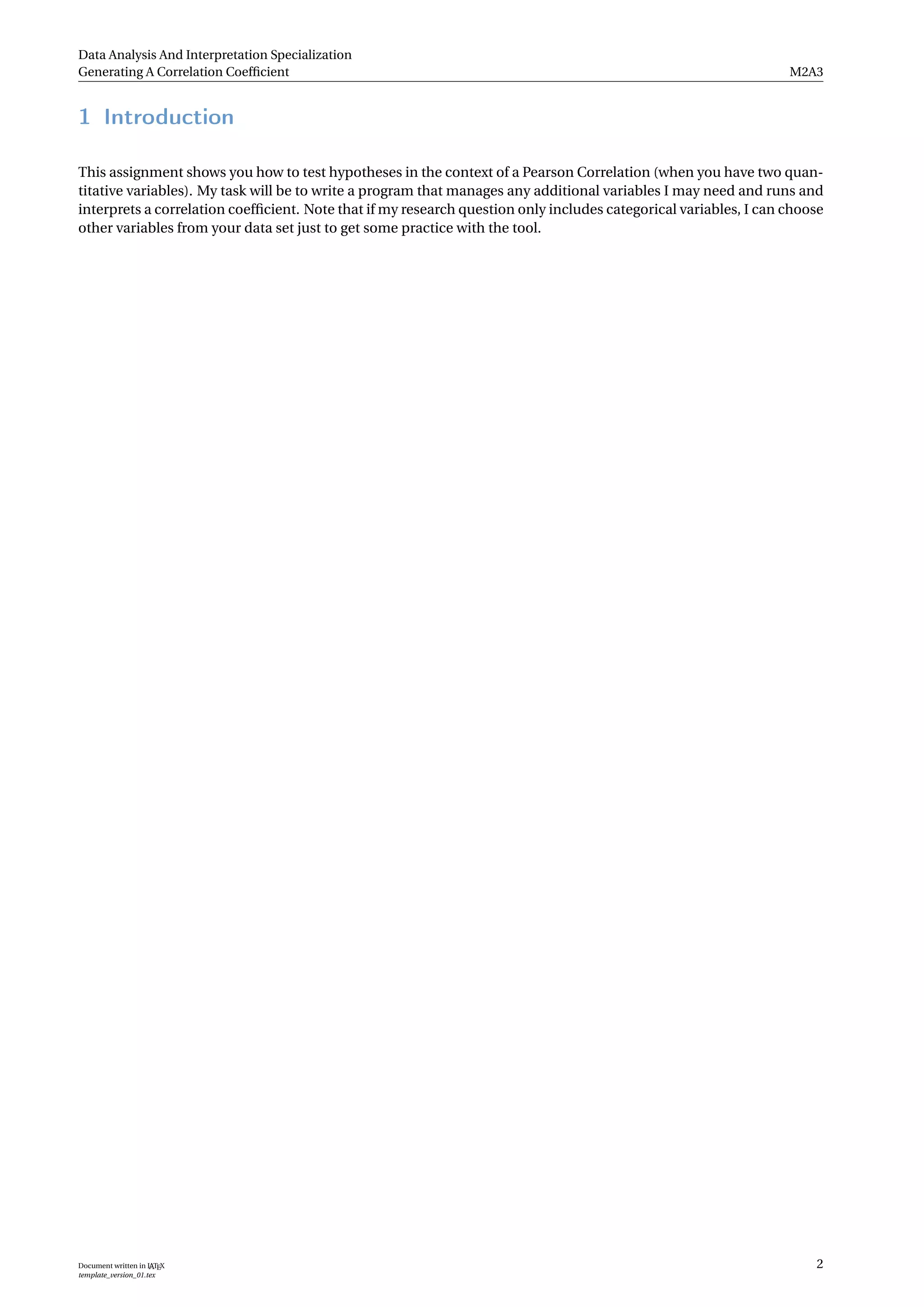 [M2A3] Data Analysis and Interpretation Specialization | PDF