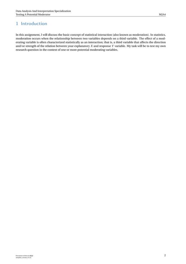 [M2A4] Data Analysis and Interpretation Specialization | PDF | Science