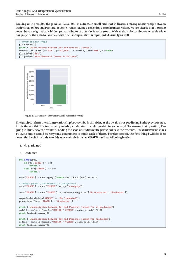 [M2A4] Data Analysis and Interpretation Specialization | PDF | Science