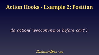WooCommerce: Action Hooks | PDF