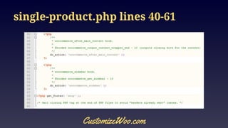 WooCommerce: Anatomy of a Template File | PPT