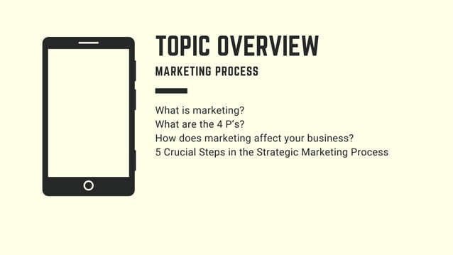 MARKETING PROCESS | PDF