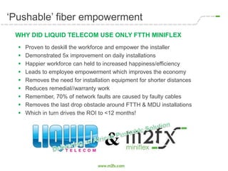 m2fx : How Pushable fiber is transforming Africa | PPTX