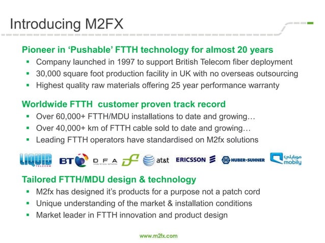 m2fx : How Pushable fiber is transforming Africa | PPT