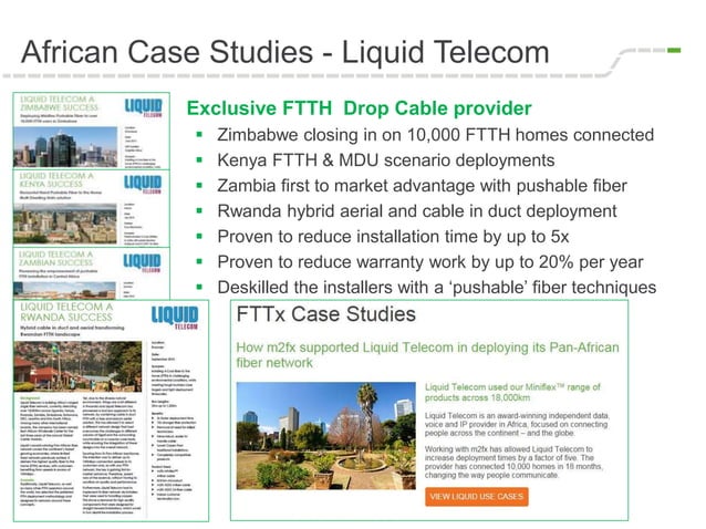 m2fx : How Pushable fiber is transforming Africa | PPT