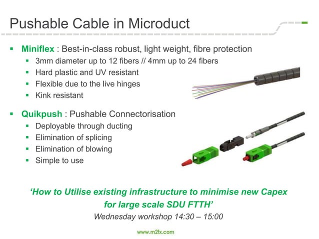 M2FX FTTH Africa: Alternative FTTH Techniques | PPT