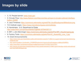 M2I2 Overview Presentation 2018 | PPTX