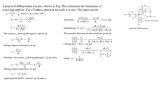 M_2_Integrator(Analog Electronics Integrator Using OP Amps).pptx