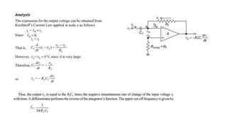 M_2_Integrator(Analog Electronics Integrator Using OP Amps).pptx