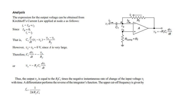 M_2_Integrator(Analog Electronics Integrator Using OP Amps).pptx