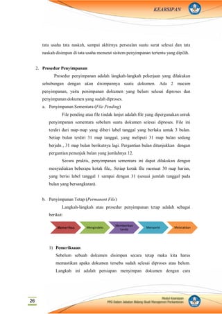 M2 kb1 arsip dan kearsipan | PDF