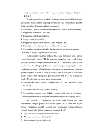 Strategi Peningkatan Profesionalisme Berkelanjutan | PDF