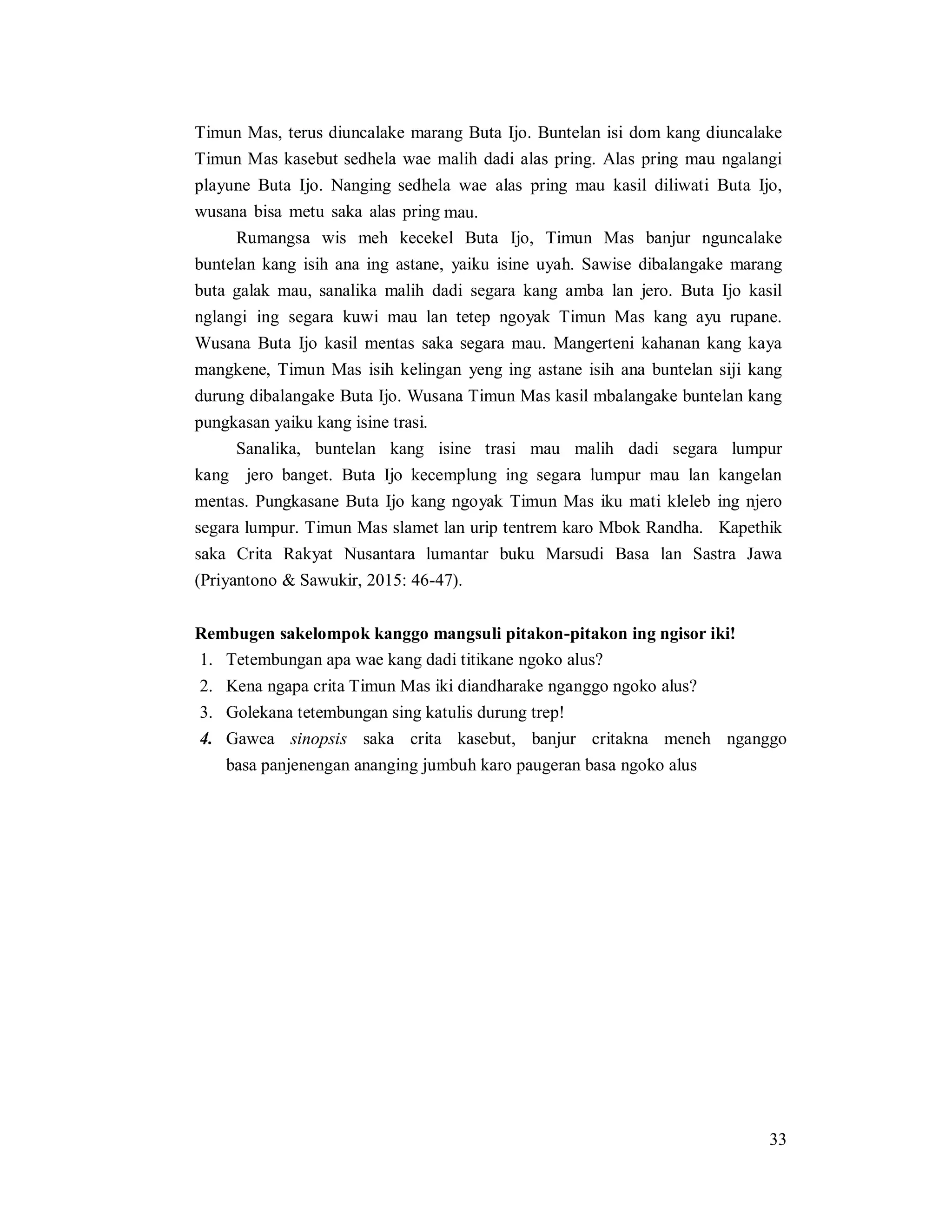 M2 kb2 BASA NGOKO ALUS | PDF