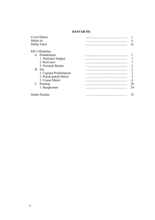 Materi M2KB3 - Modalitas | PDF