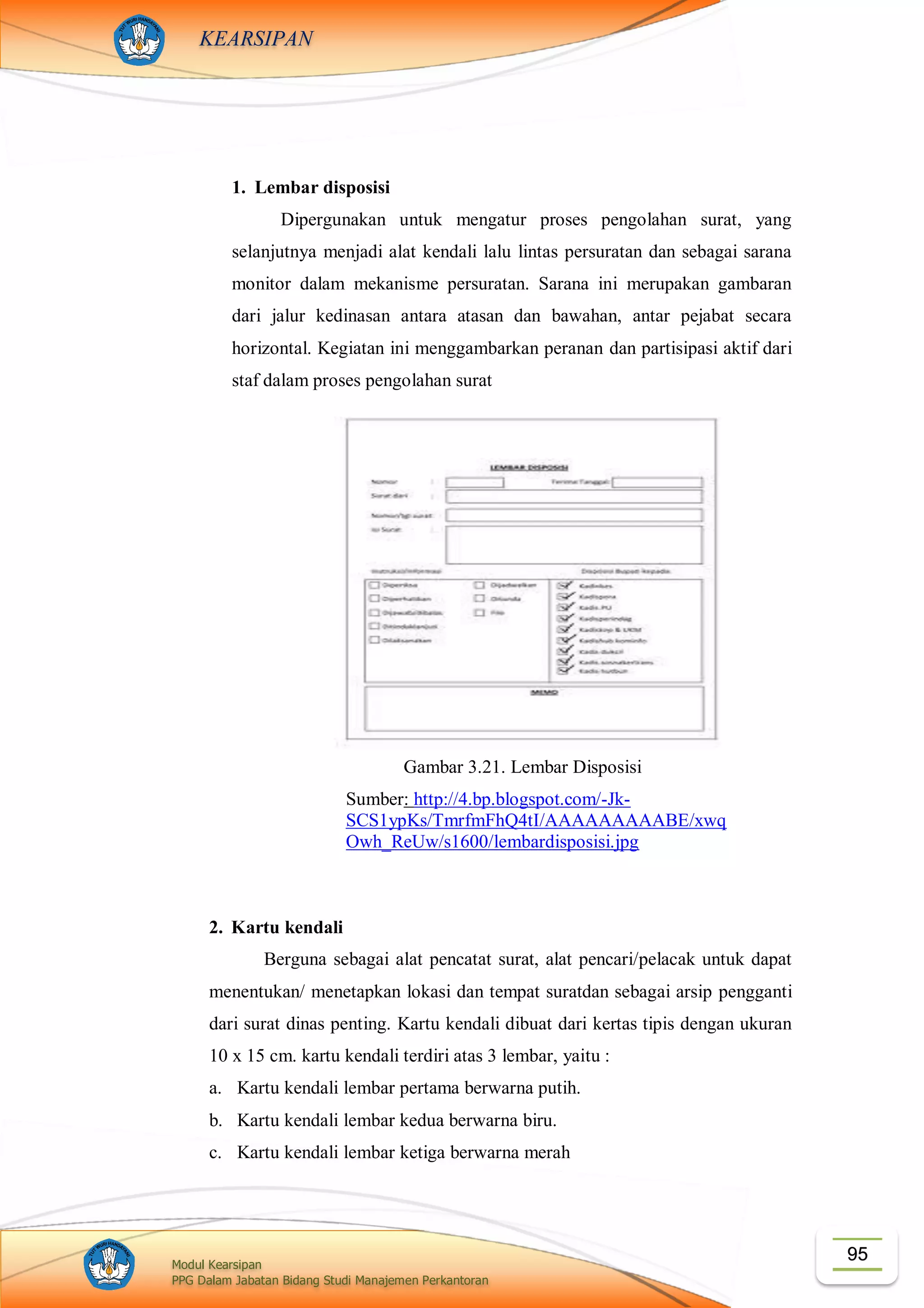 M2 kb3 peralatan kearsipan | PDF