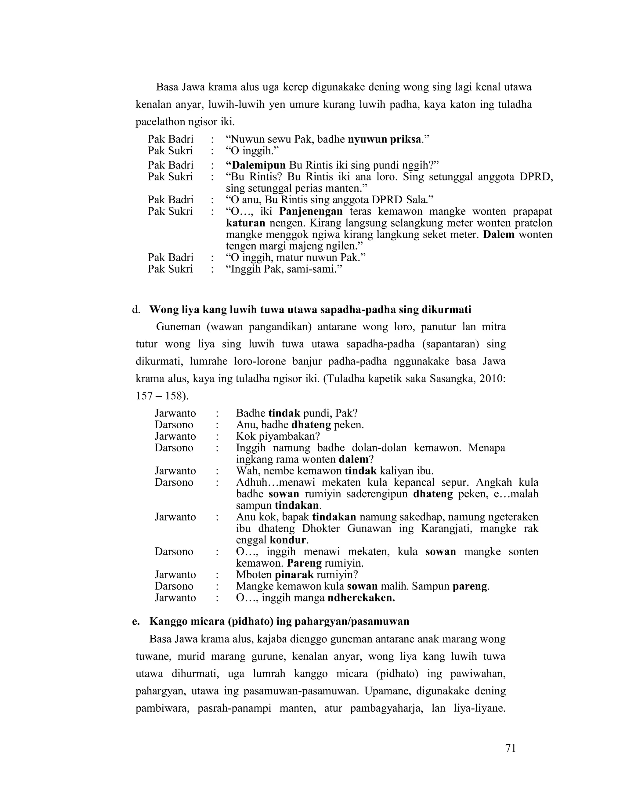 M2 kb4 BASA KRAMA ALUS | PDF