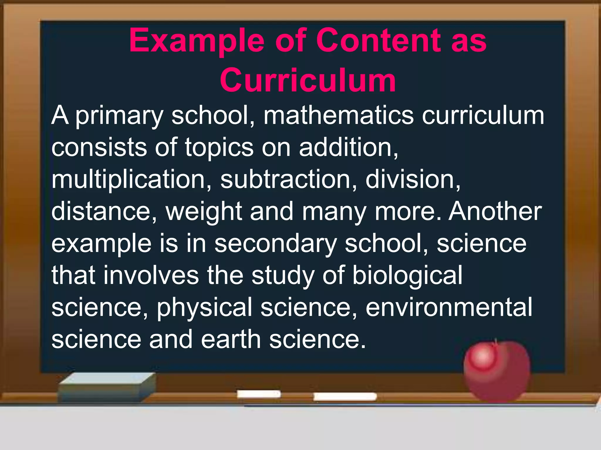 Approaches to School Curriculum | PPTX