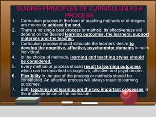 Approaches to School Curriculum | PPTX