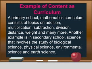 Approaches to School Curriculum | PPTX