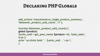 WooCommerce actions | PPT