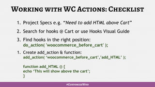 WooCommerce actions | PPT
