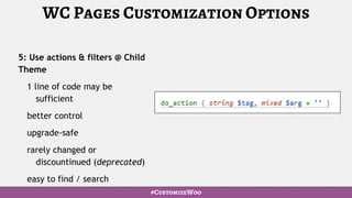 WooCommerce template customization | PPTX | Web Design and HTML | Internet