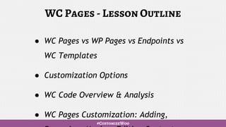 WooCommerce template customization | PPTX | Web Design and HTML | Internet