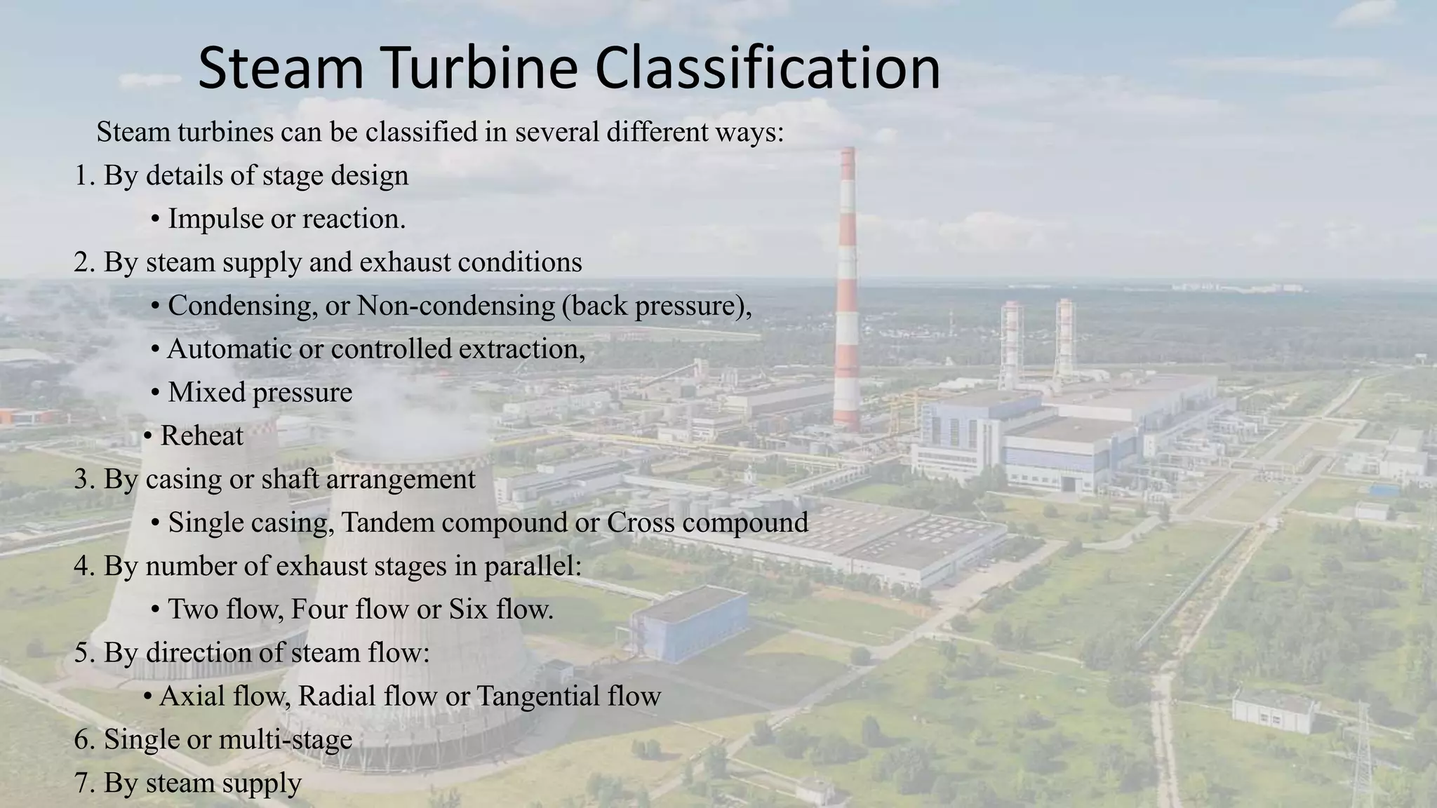 steam turbines | PPTX