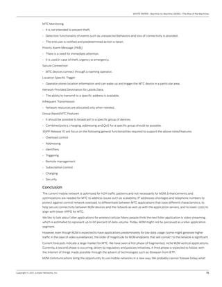 Machine to Machine White Paper | PDF