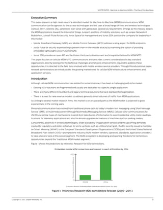 Machine to Machine White Paper | PDF