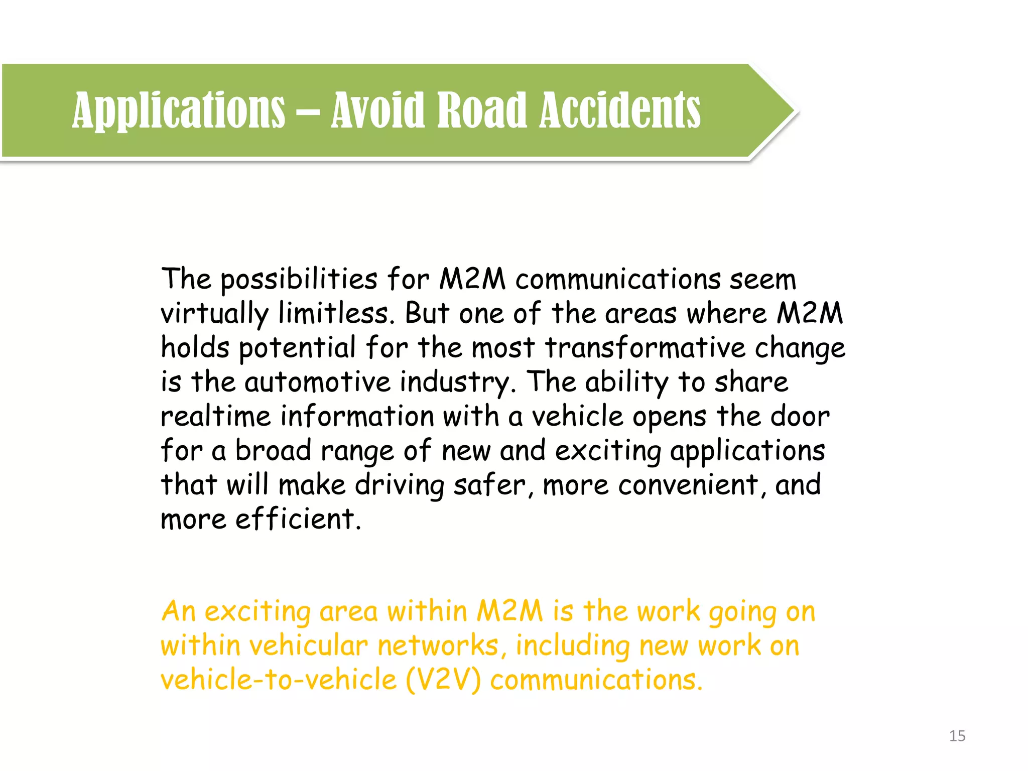 M2M - Machine to Machine Technology | PPTX | Computer Networking ...