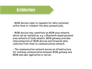 M2M - Machine to Machine Technology | PPTX