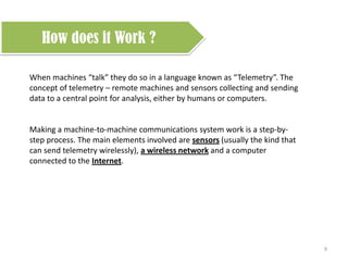 M2M - Machine to Machine Technology | PPTX | Computer Networking ...