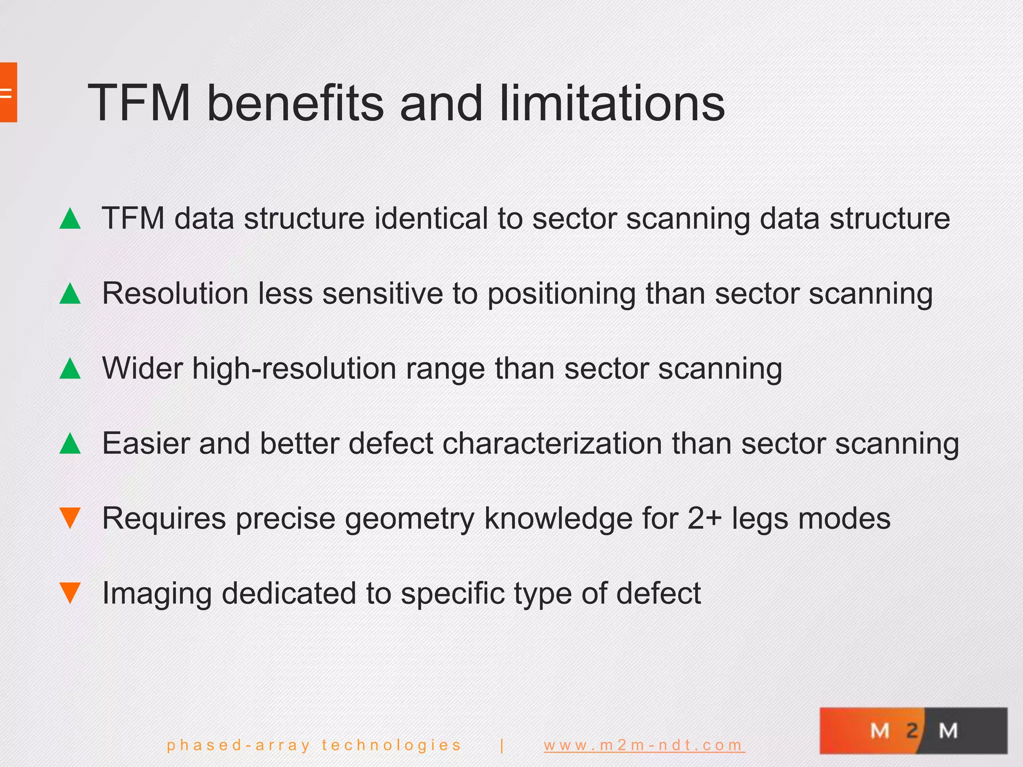 TFM (total focusing methods) imaging for nondestructive testing | PPTX ...
