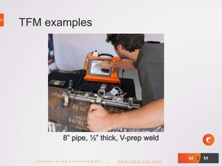 TFM (total focusing methods) imaging for nondestructive testing | PPTX ...
