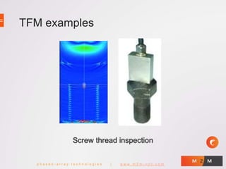 TFM (total focusing methods) imaging for nondestructive testing | PPTX ...
