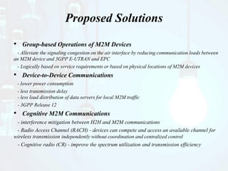 M2M communications | PPT