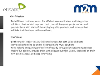 M2M group presentation | PPTX