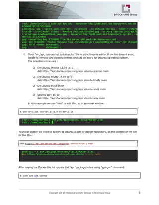 M2M infrastructure using Docker | PDF