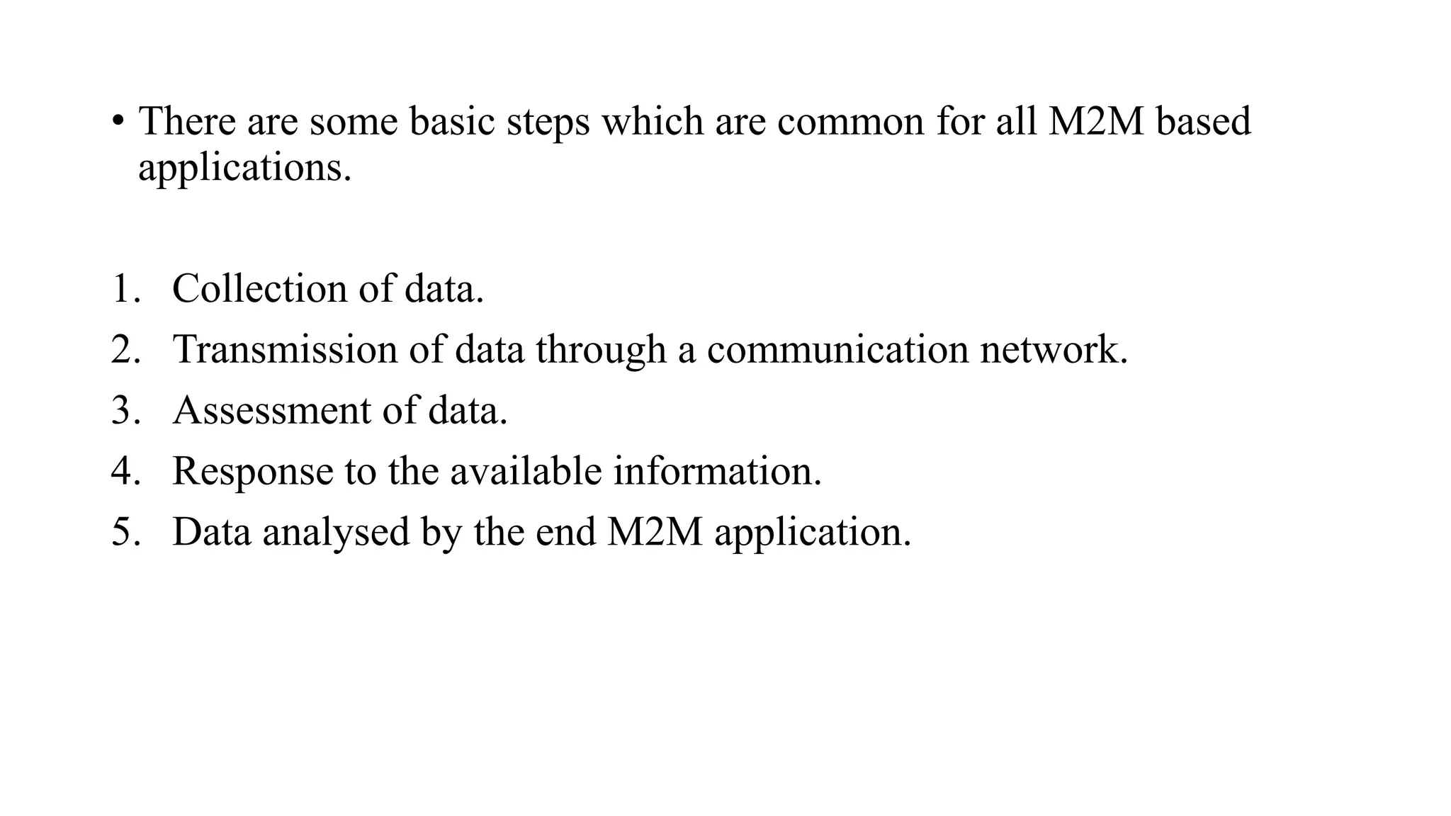 M2M technology in IOT | PPTX