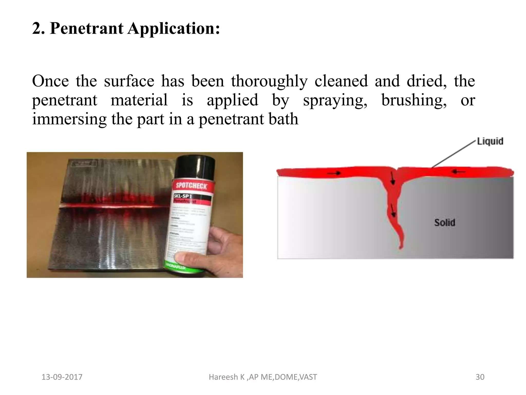 Introduction to Liquid Penetrant Testing | PPTX