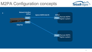 SIGTRAN M2PA Technical Training from TelcoBridges | PDF